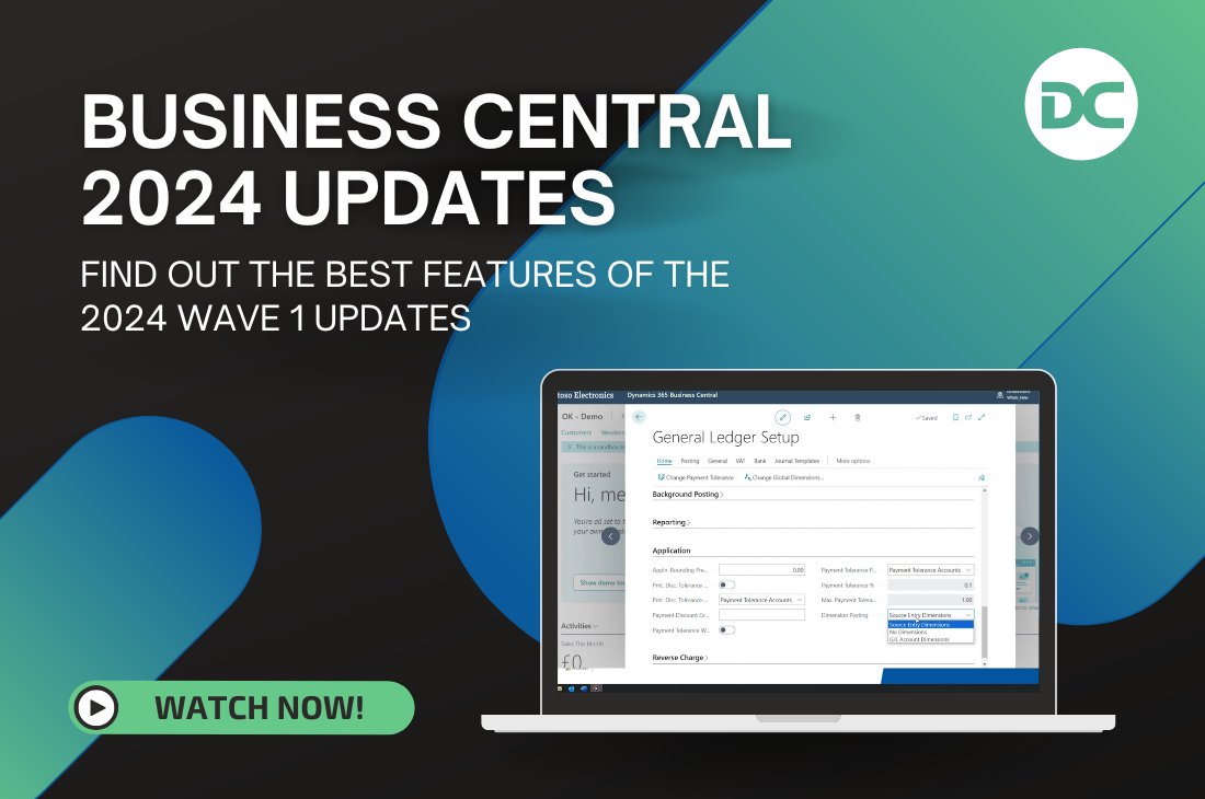 Business Central 2024 Wave 1 | Dynamics Consultants