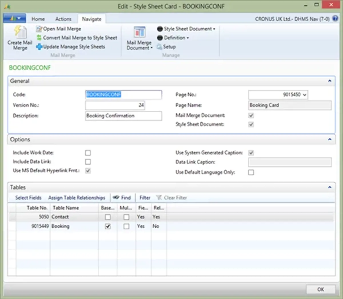 Style Sheets in Microsoft Dynamics NAV 2013 | Dynamics Consultants