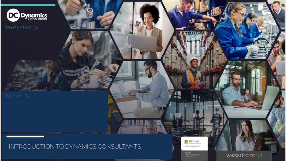 Dynamics Consultants Document Downloads | Dynamics Consultants